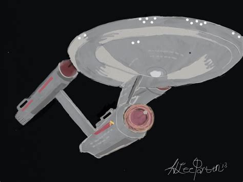 Original Starship Enterprise By Sfzapgun On Newgrounds
