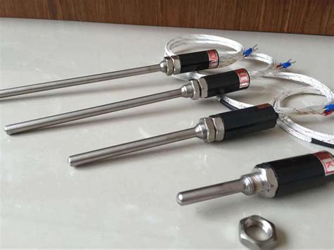 K Type Thermocouple E Type Sensor Rod Temperature Sensing Line Oven Pt100 Stainless Steel Probe