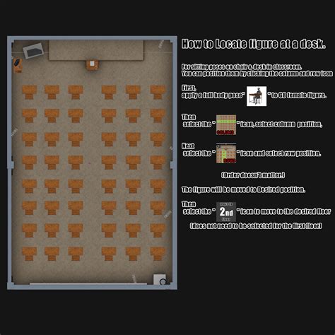 Japanese Neat Classroom Poses And Add On For Genesis 8 Female Daz 3d