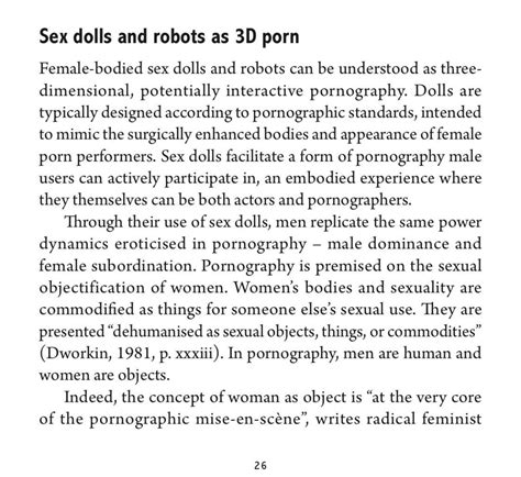 Sex Dolls Robots And Woman Hating The Case For Resistance R