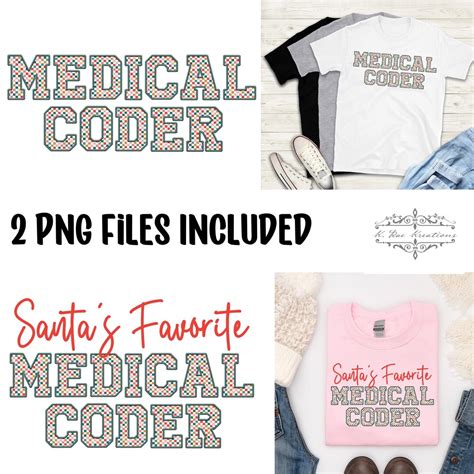 medical coder pngs for sublimation santa s favorite medical coder
