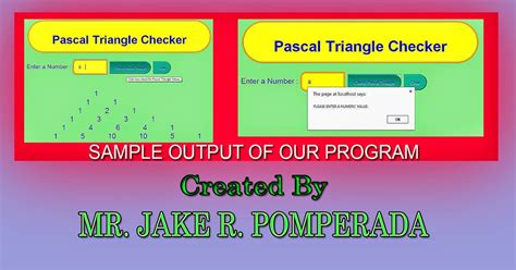 Free Programming Source Codes And Computer Programming Tutorials Pascal Triangle In PHP