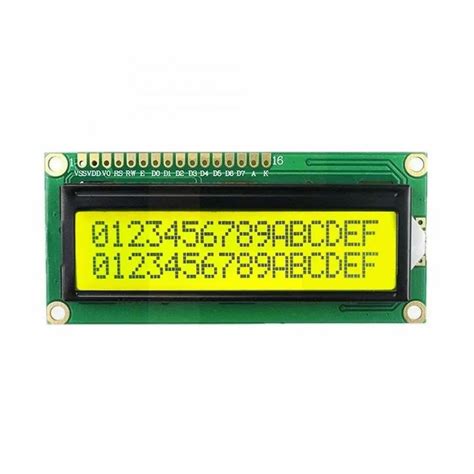 Sinda 16x2 Lcd Display At ₹ 100 Alphanumeric Lcd Module In New Delhi Id 2855040616248