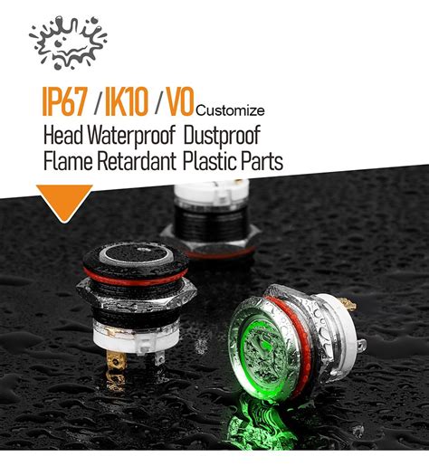 China Customized 19mm 16amp Push Button Switch Manufacturers Suppliers Factory LANBOO