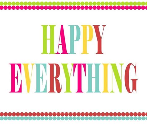 Happy Everything Mini Folded Enclosure Happy Everything Folded Note Card Enclosure Cards