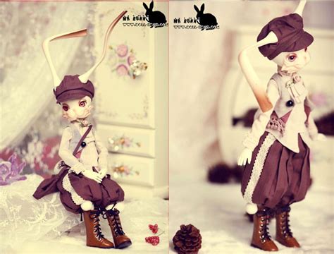 Dollzone Mr Bunny Nude Faceup Body Blushing Doll Peddlar