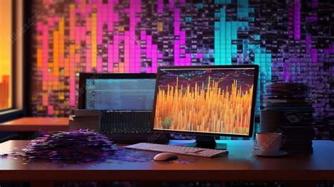 Data Analysis In A Computer Generated 3d Environment Powerpoint Background For Free Download