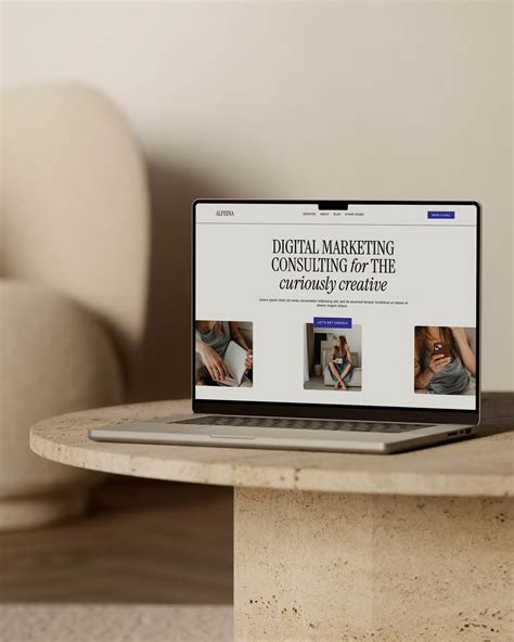 Alphina Website Template