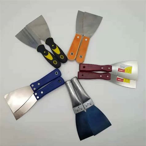 厂家批发铲刀 清洁铲 泥子刀 地面清洁工具 木柄塑柄不锈钢油灰刀 阿里巴巴