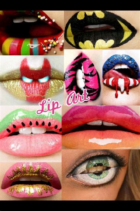 Nice Lip Art You Can Creat And Design Nice Lips Lip Art Makeup