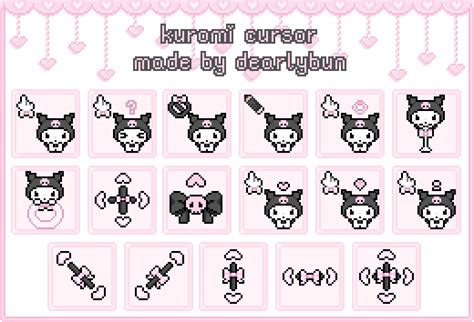 Kuromi Cursor ♡ Rin ♡ S Ko Fi Shop In 2025 Kawaii Games Diy Crafts Bookmarks Cute 