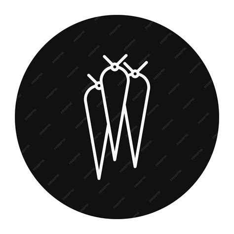 Premium Vector Carrots Vector Illustration