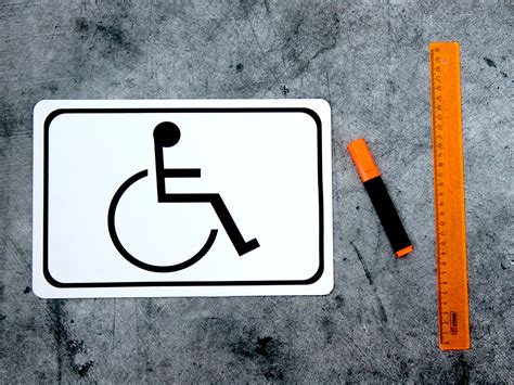 Табличка Инвалид Купить Знак Цена 210 руб Человек На Коляске