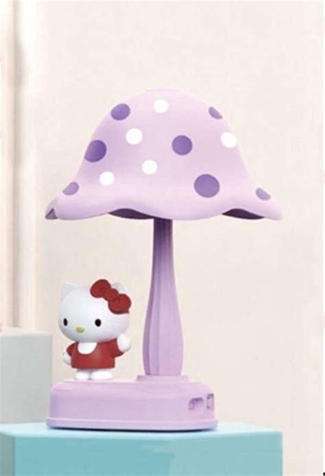 Лампа дитяча нічник з мультгероєм Hello Kitty настільна хелоу кити кіті кітті 339e 2