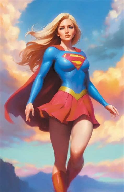 Dc Ladies Kara Is Supergirl Special 1 Variant Cover Art By