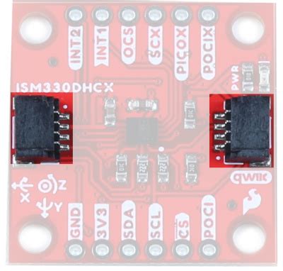 Qwiic DoF ISM DHCX Hookup Guide SparkFun Learn