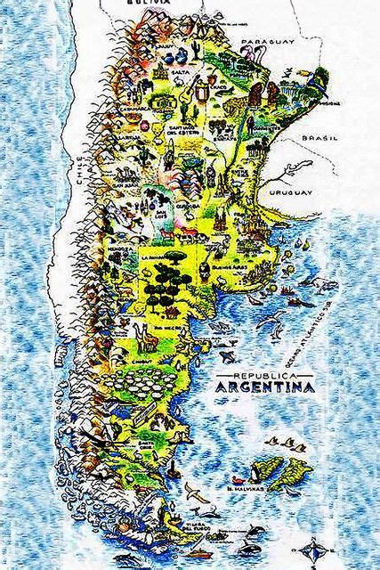 Argentina Tourist Map
