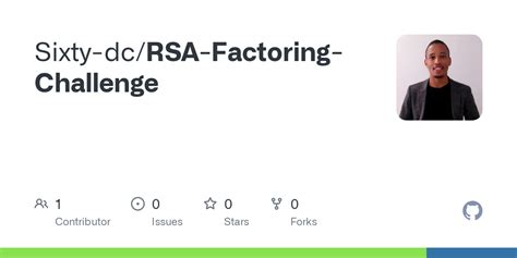 Github Sixty Dcrsa Factoring Challenge