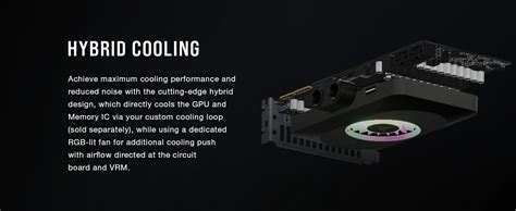 Corsair Icue Link Xg3 Rgb Hybrid Gpu Bloque De Agua