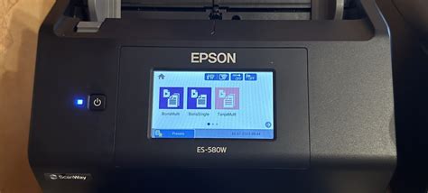 Dokumentenscanner Epson Es 580w Kurz Getestet Nsonic