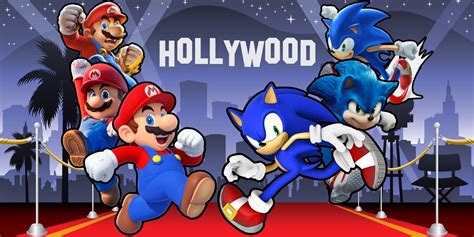 Mario And Sonic Hollywood 2 By Gabrielmarioandsonic On Deviantart