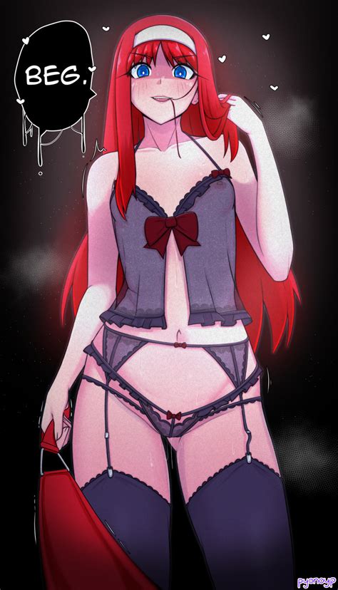 D0gduk Tohno Akiha Tsukihime Absurdres Commentary English