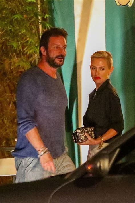 Nicky Whelan On A Date Night At San Vicente Bungalows In West Hollywood