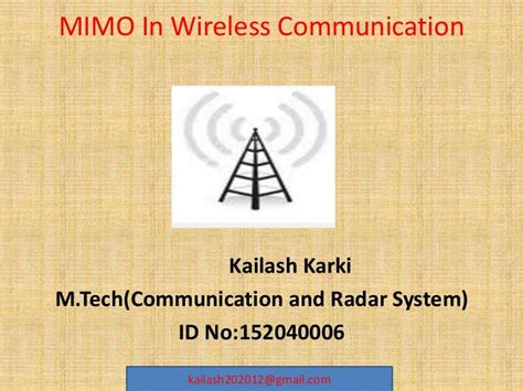 mimo in wireless communication