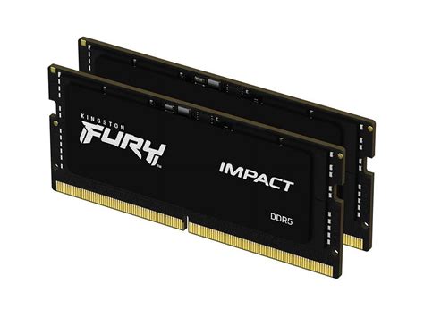 Kingston Fury Impact Laptop Ram 64gb Ddr5 5600 Pc5 44800 2 X 32gb 262 Pin So Dimm Model