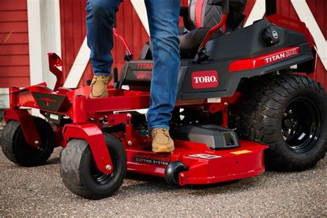 Toros Redesigned Titan Max Zero Turn Mower Dominates Grass Farm