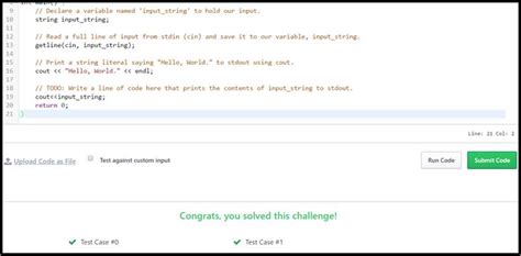 Write A Hackerrank Solution For Day Hello World Or Day Hello World Hacker Rank Solution Or