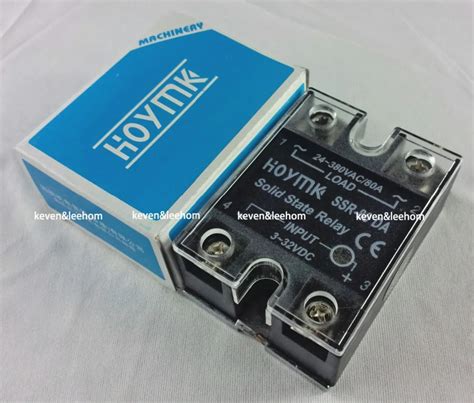 Wholesale Genuine Solid State Relay SSR 80DA 80A 3 32VDC 24 480VAC SSR 80 DA In Relays From Home