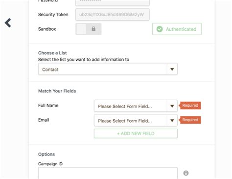 Question About Salesforce Integration