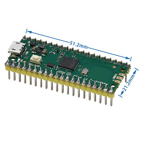 Raspberry Pi Pico Board Rp2040 Type C Micro Dual Core 264kb Arm Low Power High Performance