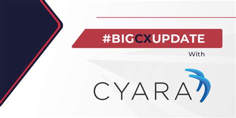 Big Cx Update Cyara Cx Today