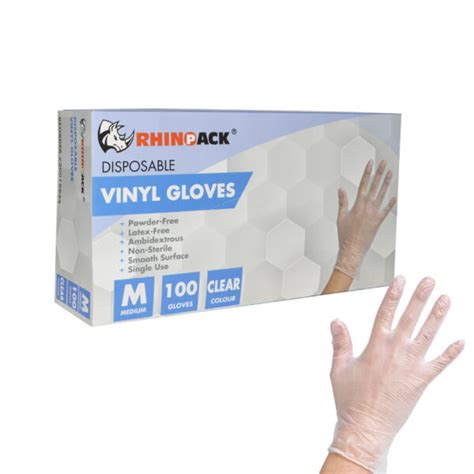 Clear Vinyl Gloves Medium Tool Store