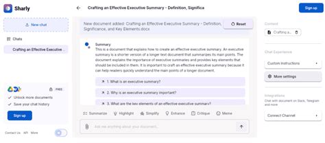 how to use ai summarizer for document summarization