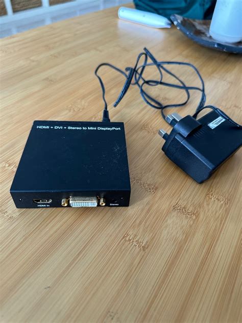 Hdmi Dvi To Mini Displayport Dp Active Adaptor Computers And Tech Parts And Accessories Cables