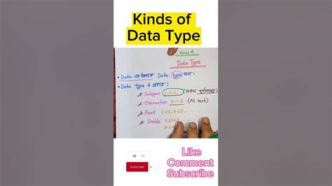 Algorithm Clanguage Chapter5 Hsc Ict Integer Float Double