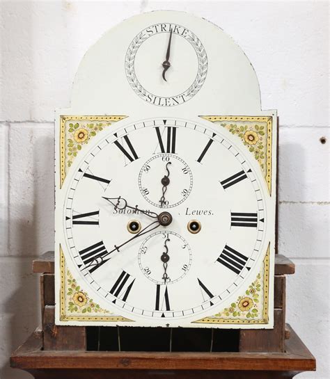 An Early 19th Century Mahogany Longcase Clock With Eight Day Movement