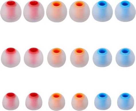 Amazon Com Earbud Tips Soft Silicone Earbuds Replacement Tips Fit For In Ear Headphones Inner