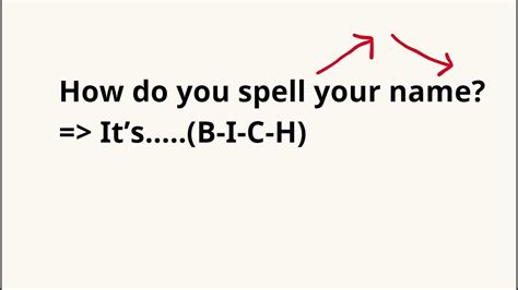 How Do You Spell Your Name Youtube