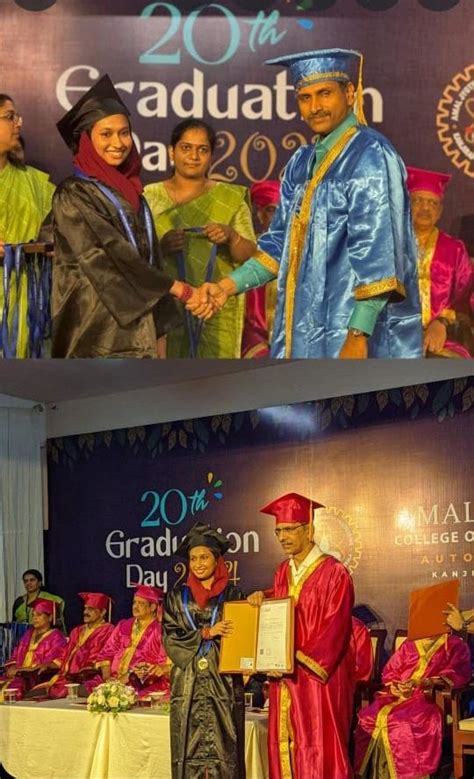 Bayana Azeez On Linkedin Thrilled To Announce That Ive Graduated From Amal Jyothi College Of