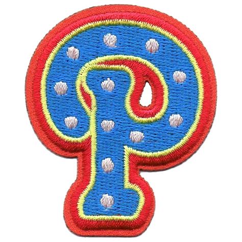 Letter P Patch • Advantage Emblem And Screen Printing