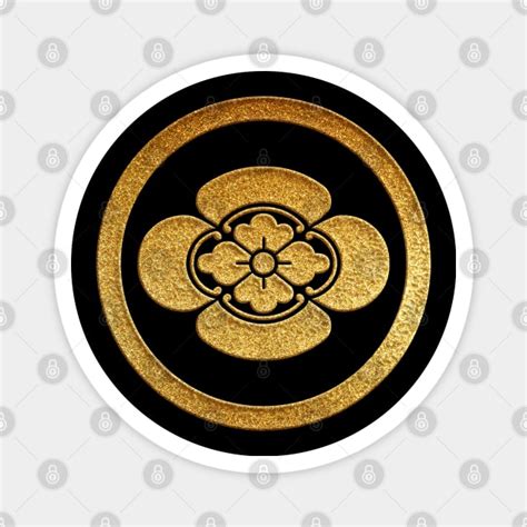 Maruni Mokko Kamon Samurai Kamon Magnet Teepublic