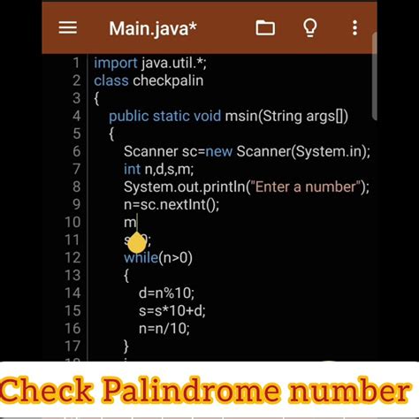 Check Palindrome In Java😊👍🤗 Shorts Java Javaprogramming