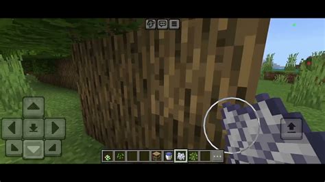 1 часть я построила дом из деревьев в Майнкрафте ️😄 Youtube