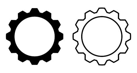 기어 아이콘 블랙 기어 휠 아이콘입니다 기어 설정 벡터 아이콘을 설정합니다 격리 된 검은 색 기어 메커니즘과 톱니 바퀴 벡터 그림 0명에 대한 스톡 벡터 아트 및 기타