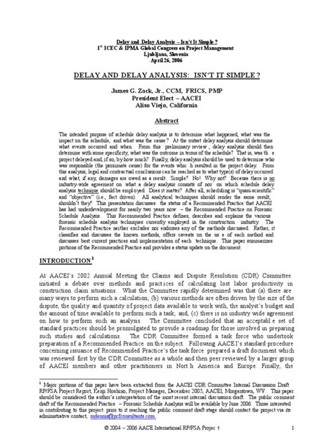 Delay And Delay Analysis Isn T It Simple Pdf Simulation