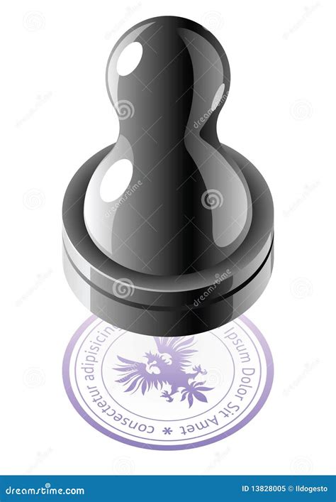 Stamp Tool Stock Vector Illustration Of Stamp Icon 13828005